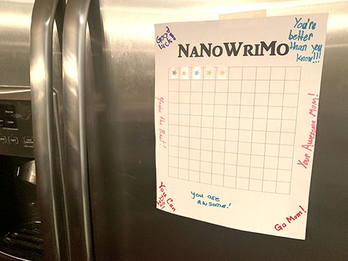 NaNo – day 1 – Books for Curious Kids