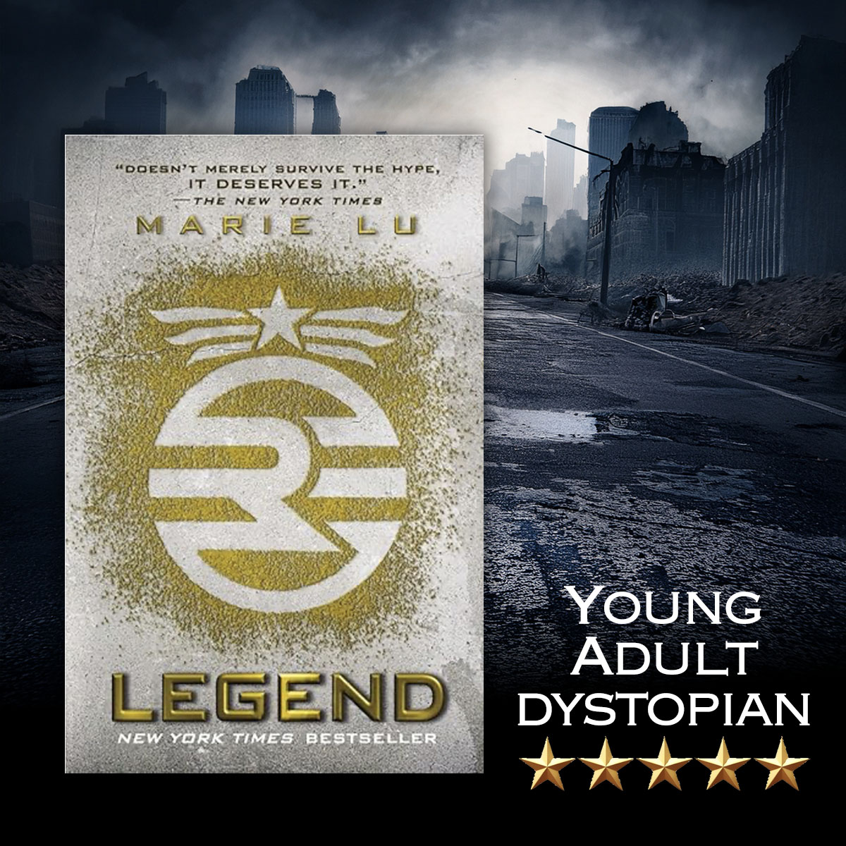 Today’s book recommendation: LEGEND by Marie Lu – Books for Curious Kids